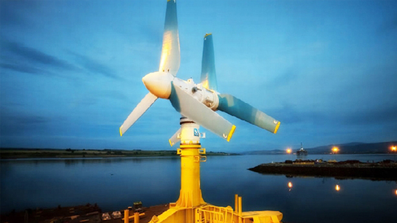 Scotland: Dự án điện thủy triều Meygen được kết nối với lưới điện