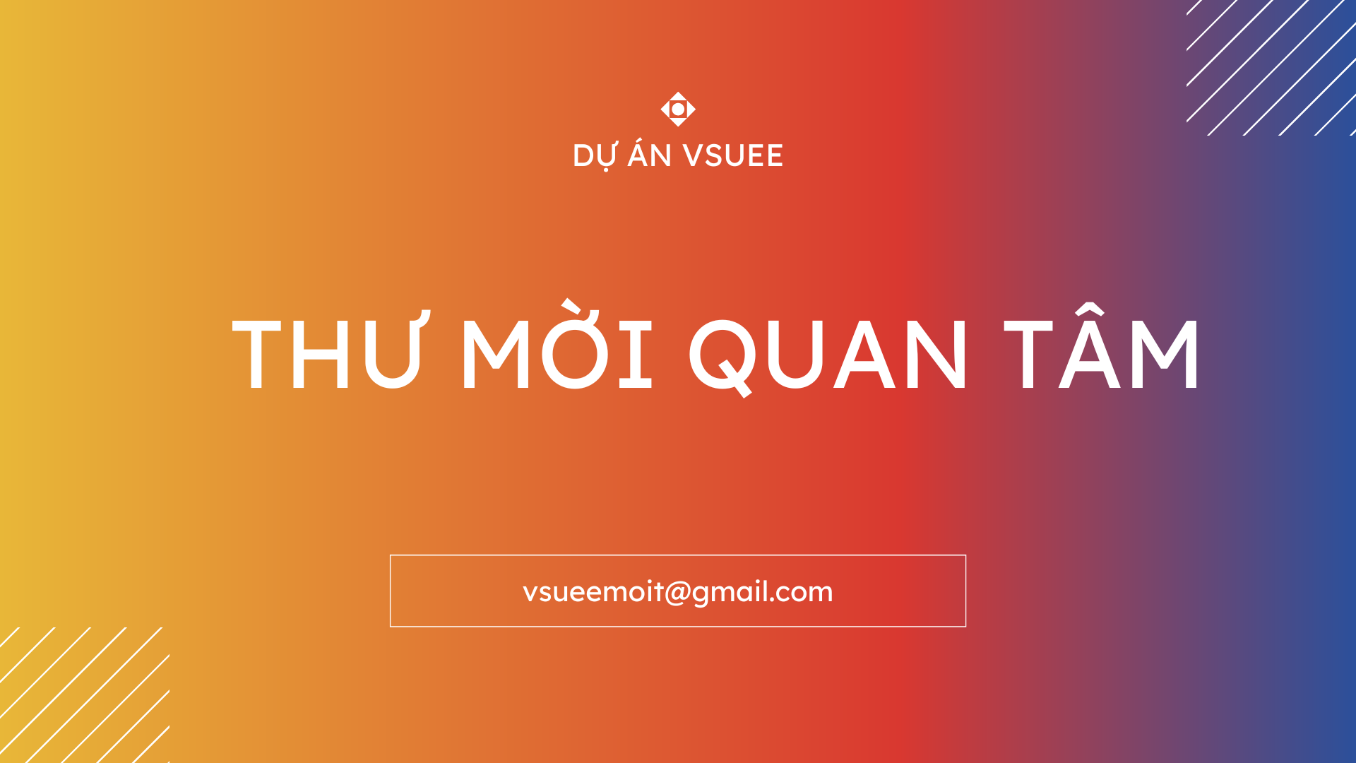 Thư mời quan tâm